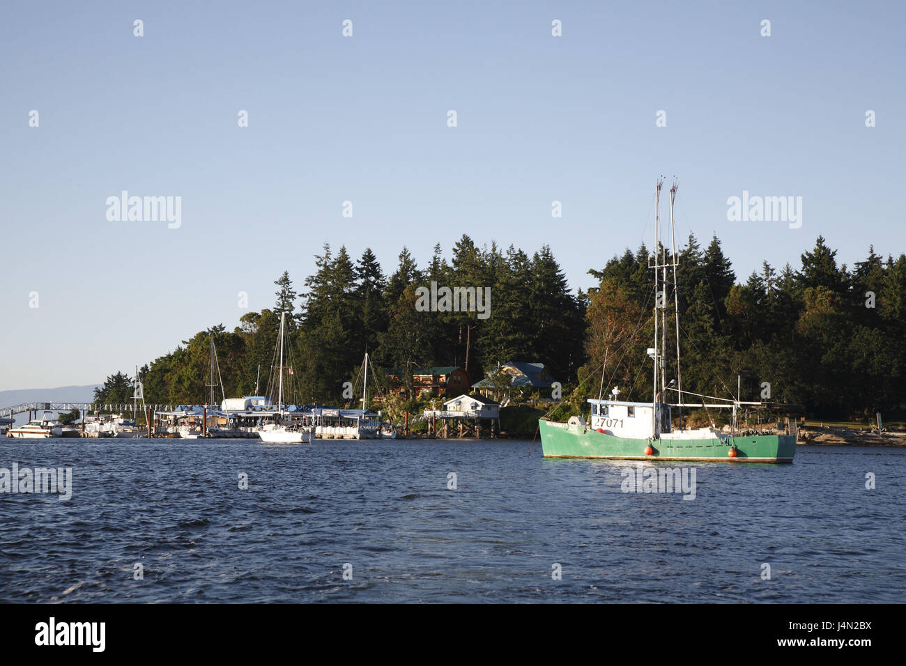Protection Island Nanaimo Vancouver Island High Resolution Stock ...