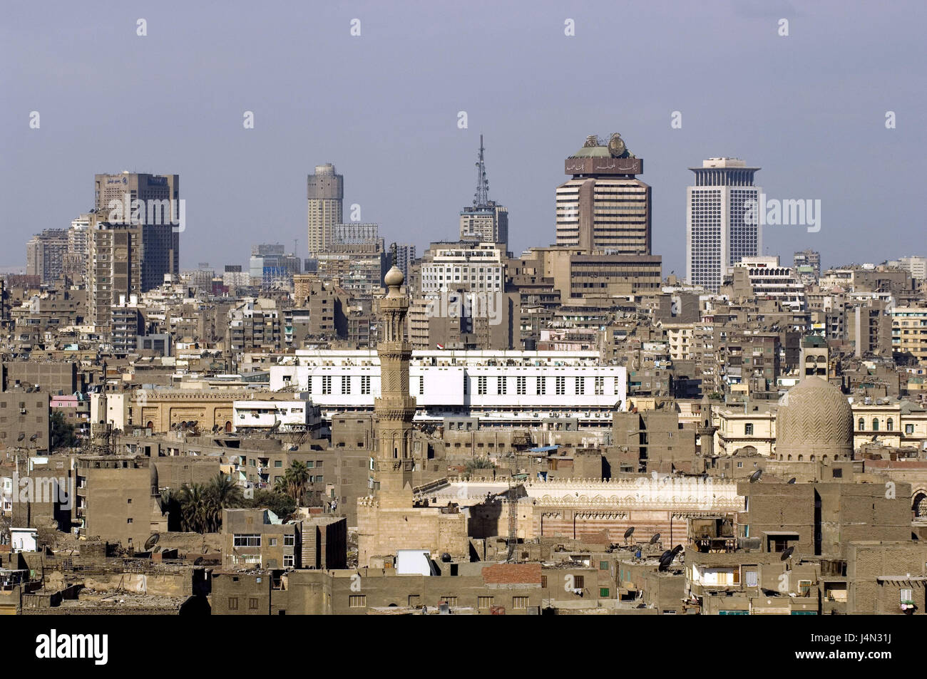 Egypt, Cairo, town view Stock Photo - Alamy