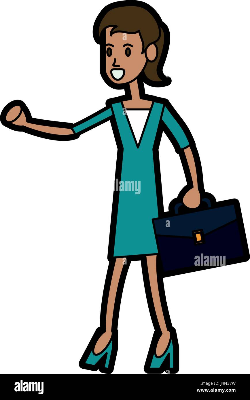 happy business woman icon image Stock Vector Image & Art - Alamy