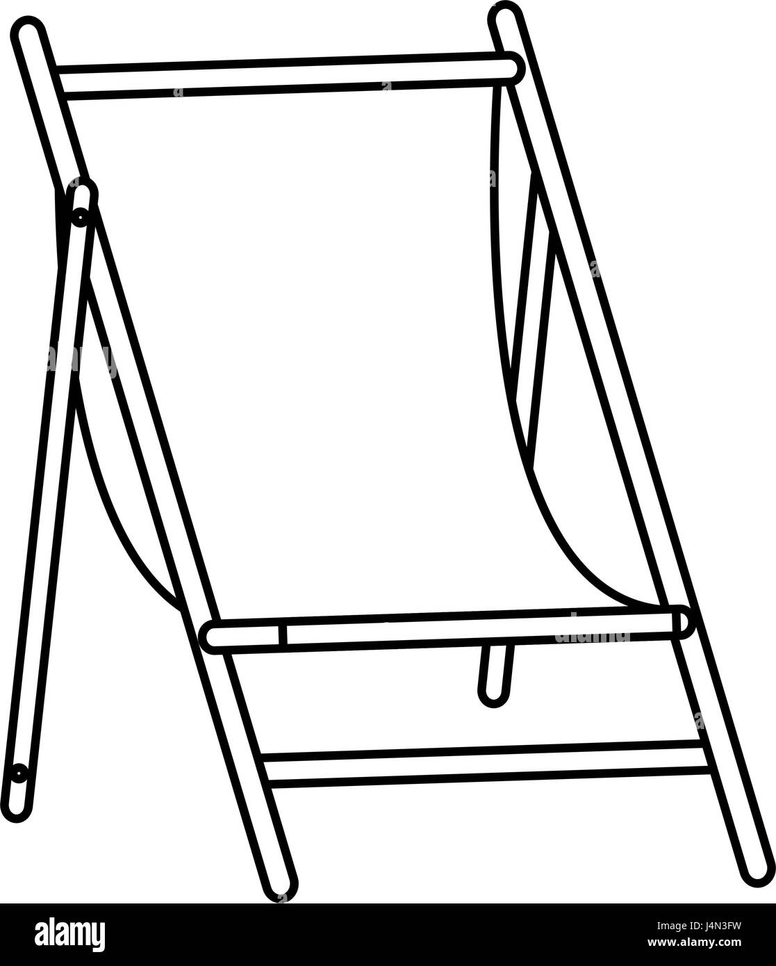 sun chair icon image Stock Vector Image & Art - Alamy