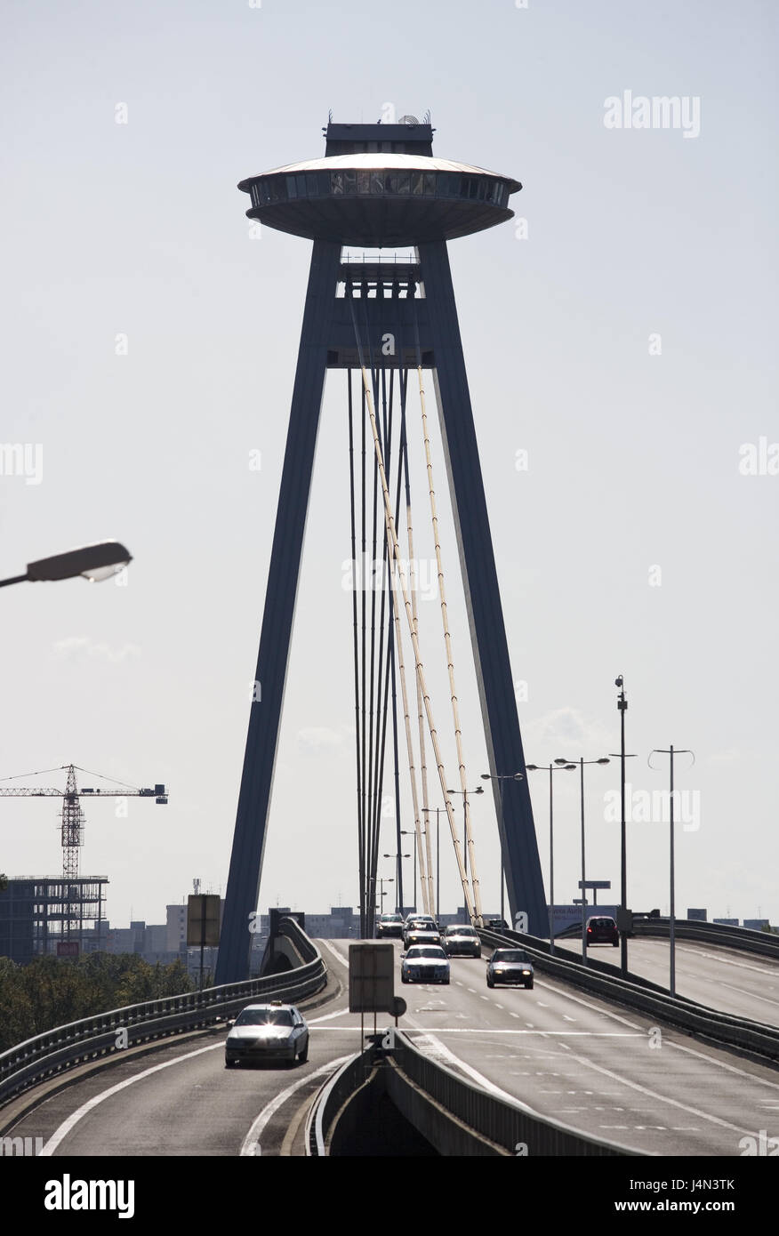 Bratislava bridge architecture hi-res stock photography and images - Alamy