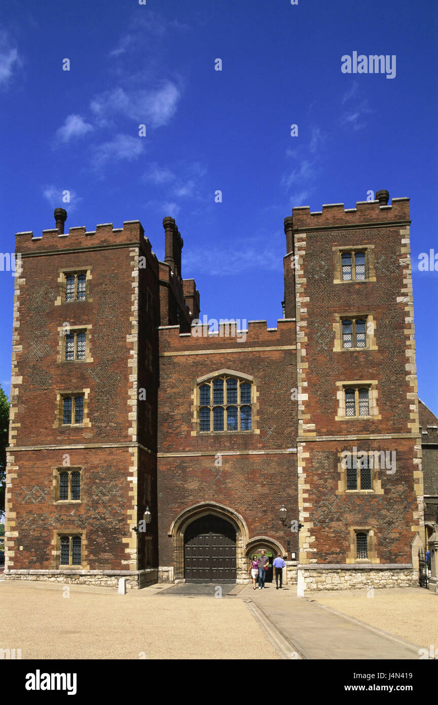 Great Britain, England, London, Lambeth, Lambeth Palace Stock Photo - Alamy