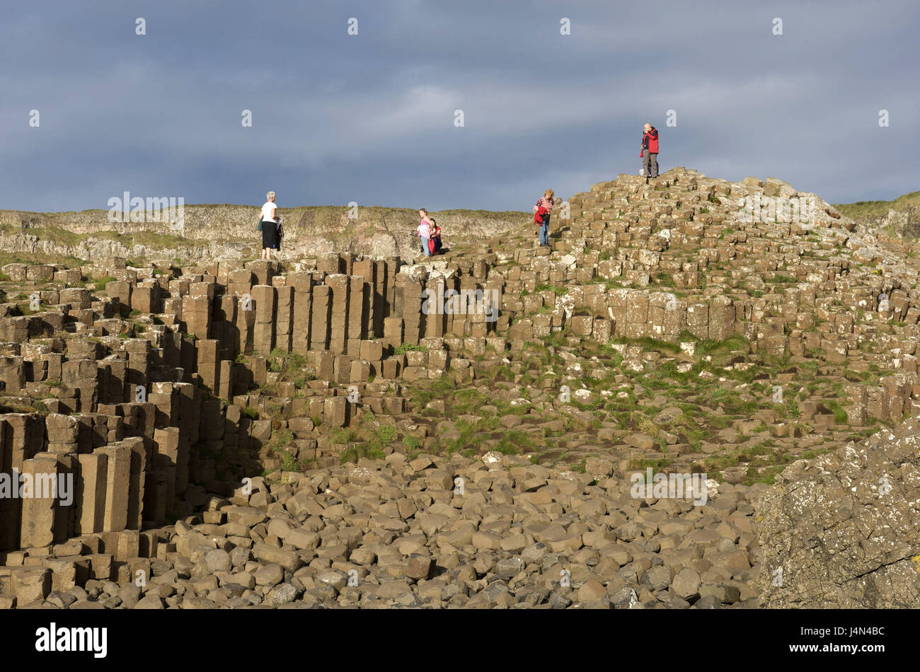 Northern Ireland, Ulster, Derry County, Antrim Coast, Giants Causeway ...