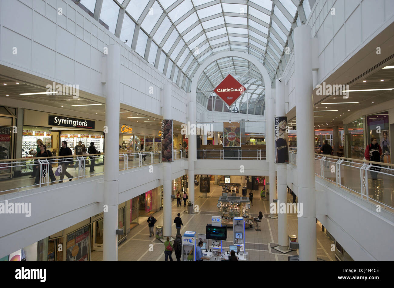 Northern Ireland, Ulster, county Antrim, Belfast, CastleCourt shopping ...