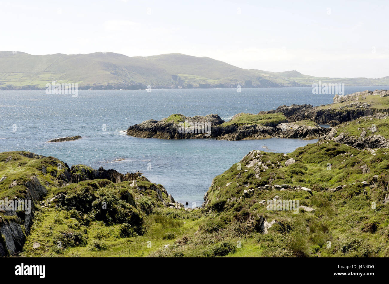 Ireland, Munster, Cork county, Beara peninsula, coastal scenery Stock ...