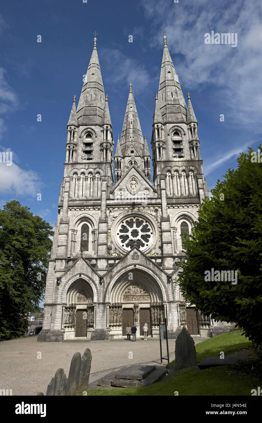 Ireland, Munster, Cork county, Cork, St. Finbarr cathedral Stock Photo ...