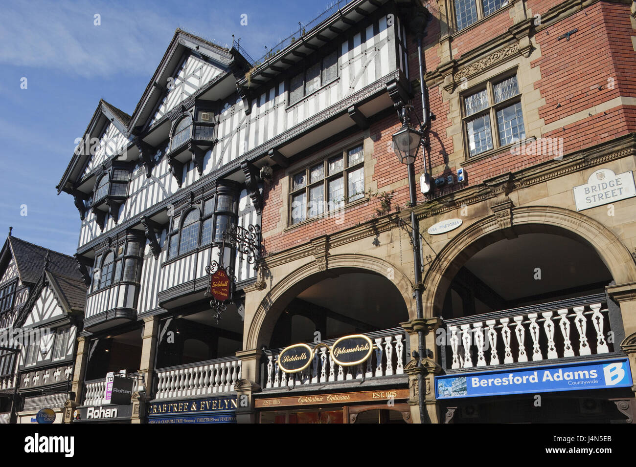 Chester the rows hi-res stock photography and images - Alamy