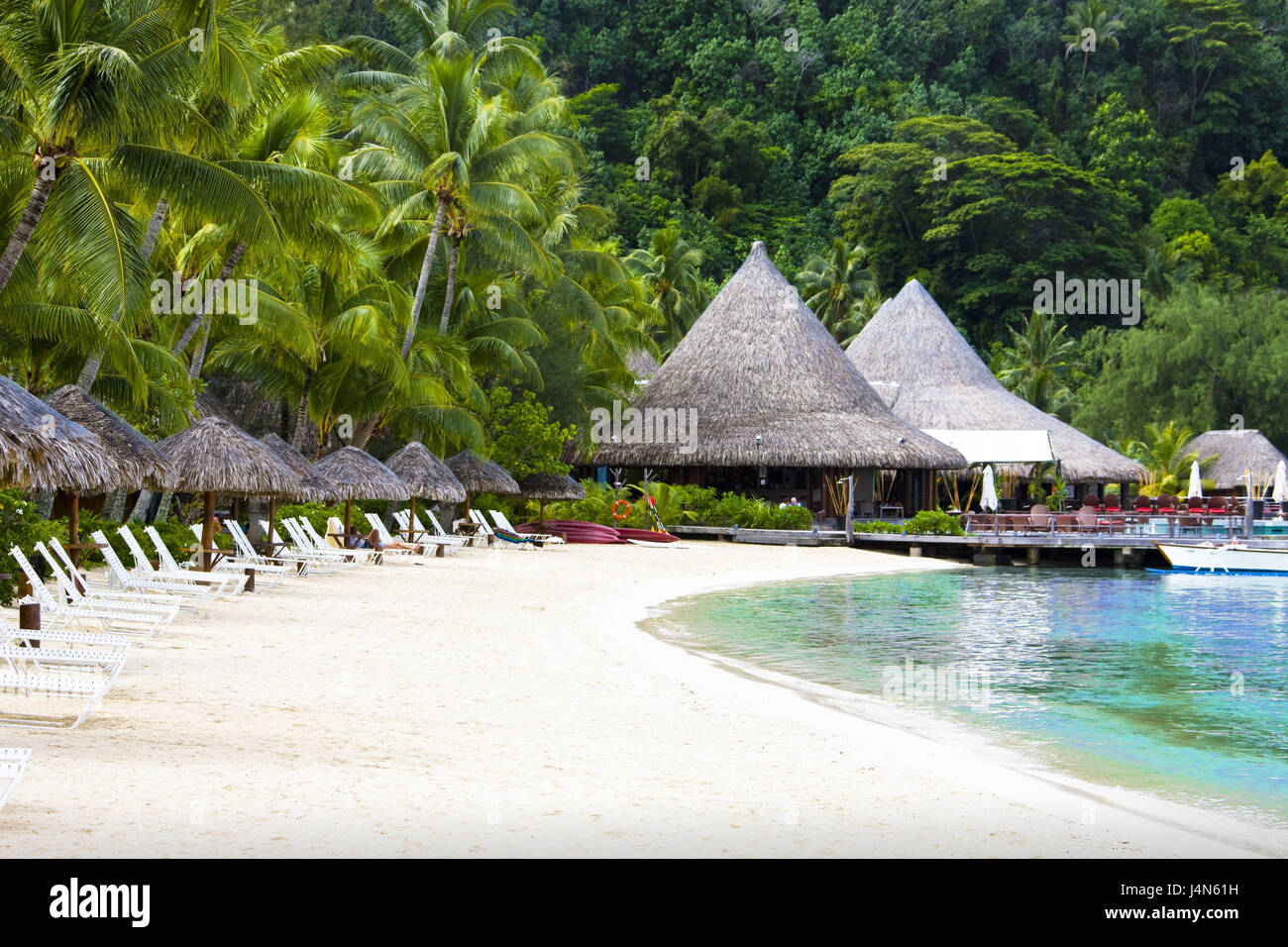 French Polynesia, Bora Bora, Matira, beach Stock Photo - Alamy