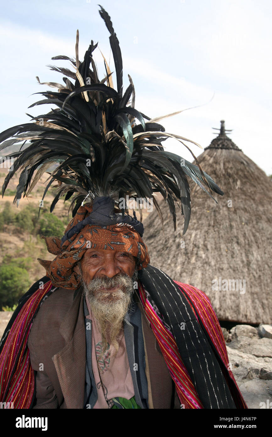 Democratic republic of Timor-Leste, poor bites, mountain region, straw ...