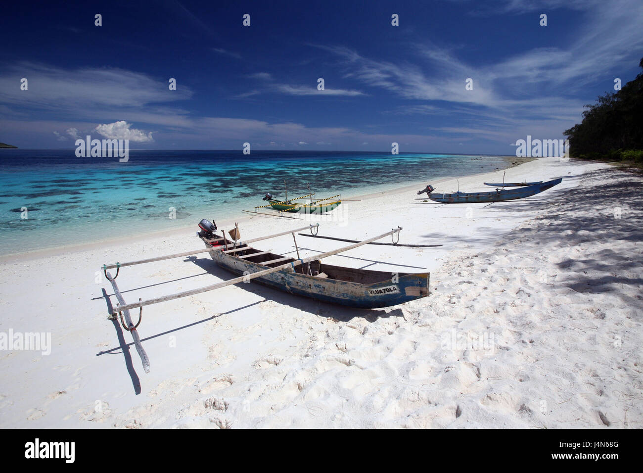 Democratic republic of Timor-Leste, Tutuala, Jako island, beach ...