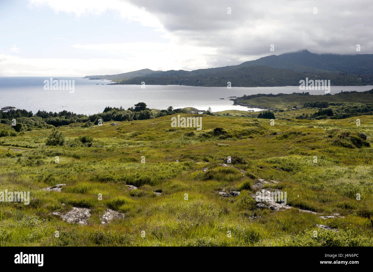 Ireland, Munster, Cork county, Beara peninsula, coastal scenery Stock ...