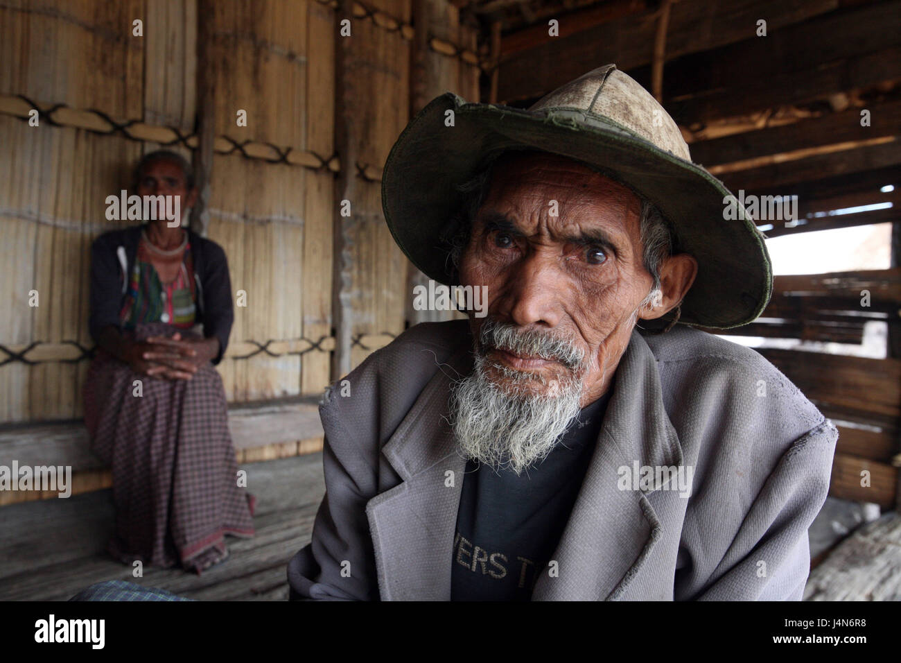 Democratic republic of Timor-Leste, poor bites, senior citizens sit ...
