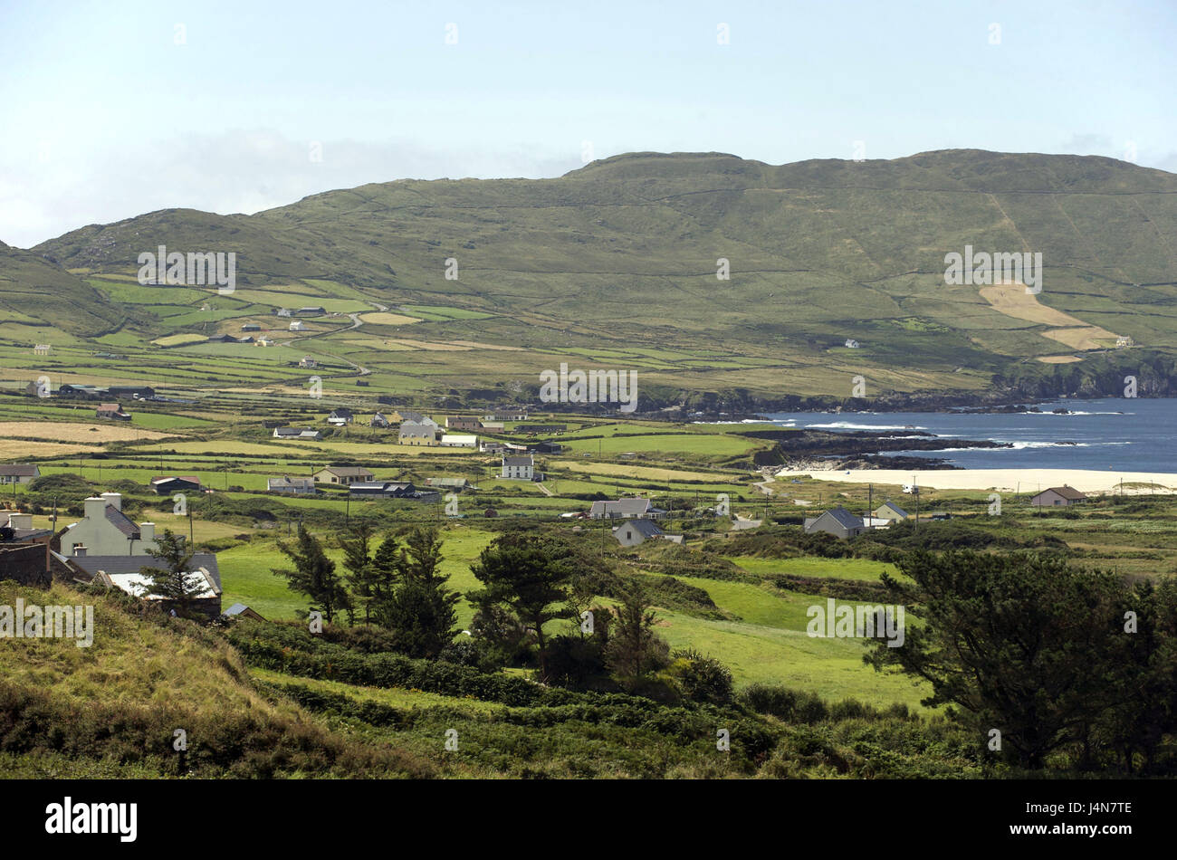 Ireland, Munster, Cork county, Beara peninsula, coastal scenery Stock ...