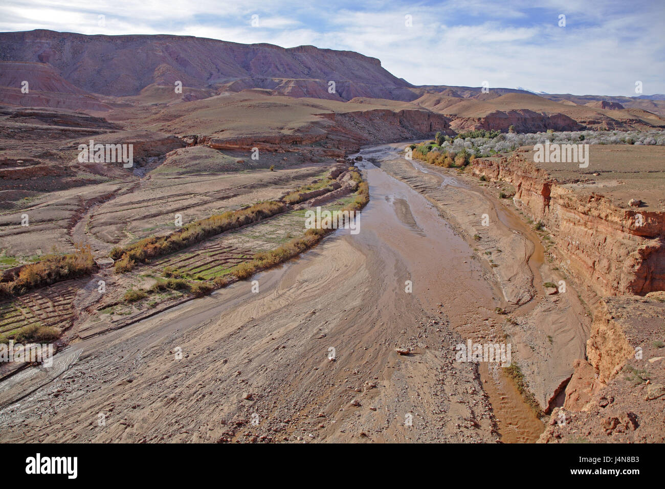 North Africa, Morocco, river scenery Stock Photo - Alamy