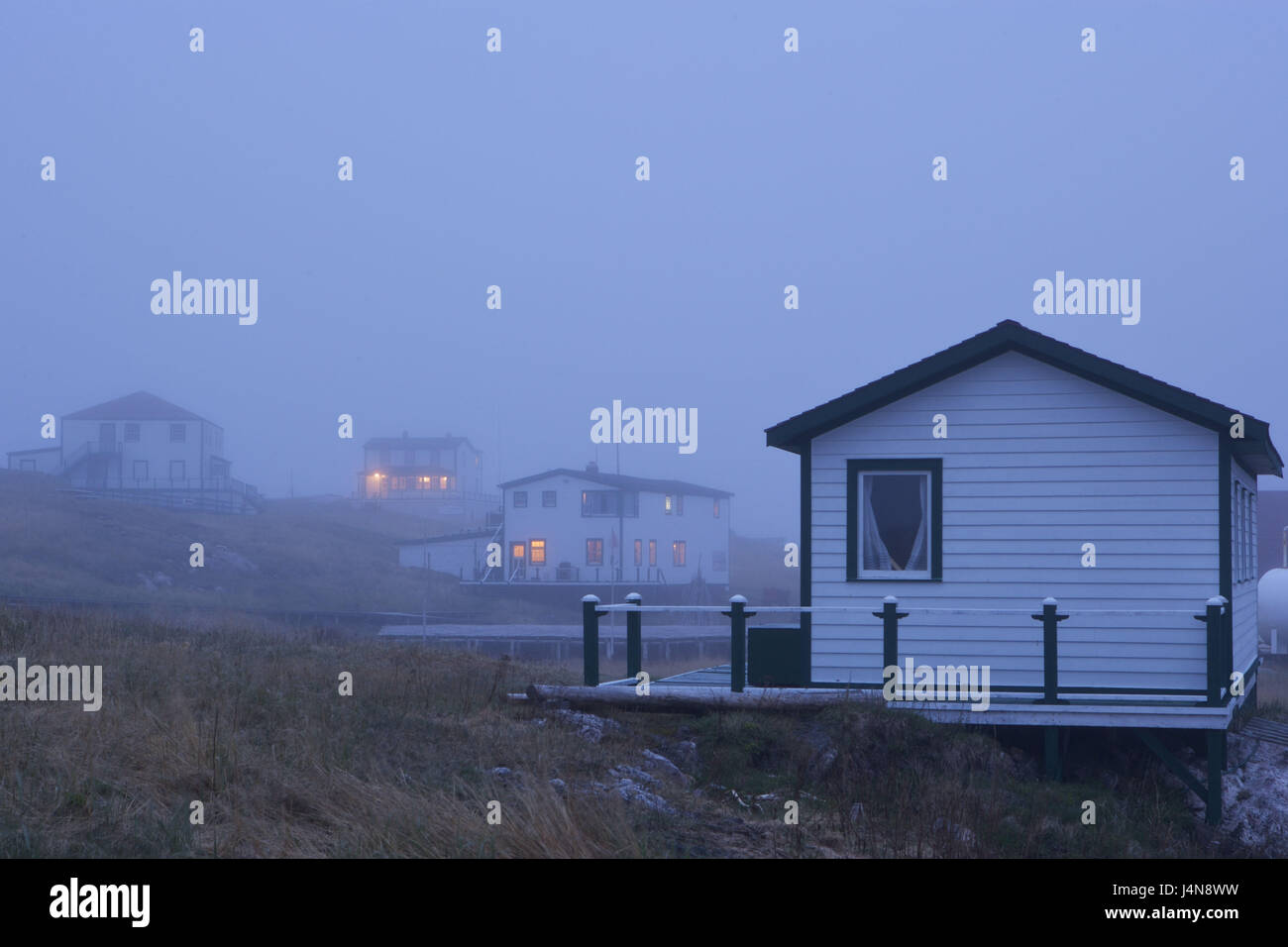Newfoundland Labrador Coast Battle Harbour High Resolution Stock ...