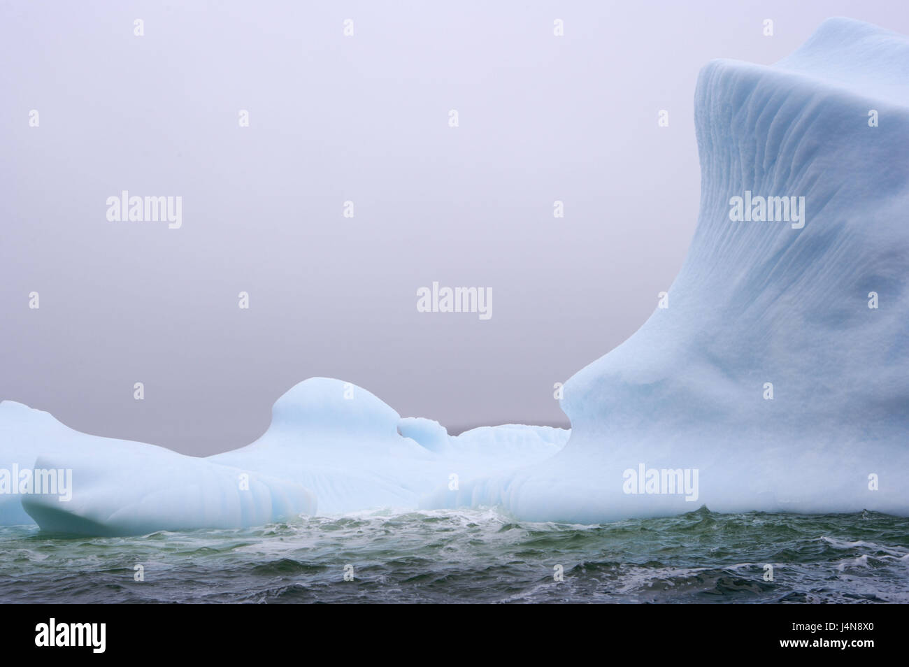 Canada, Labrador, Great Caribou Iceland, iceberg, detail Stock Photo ...