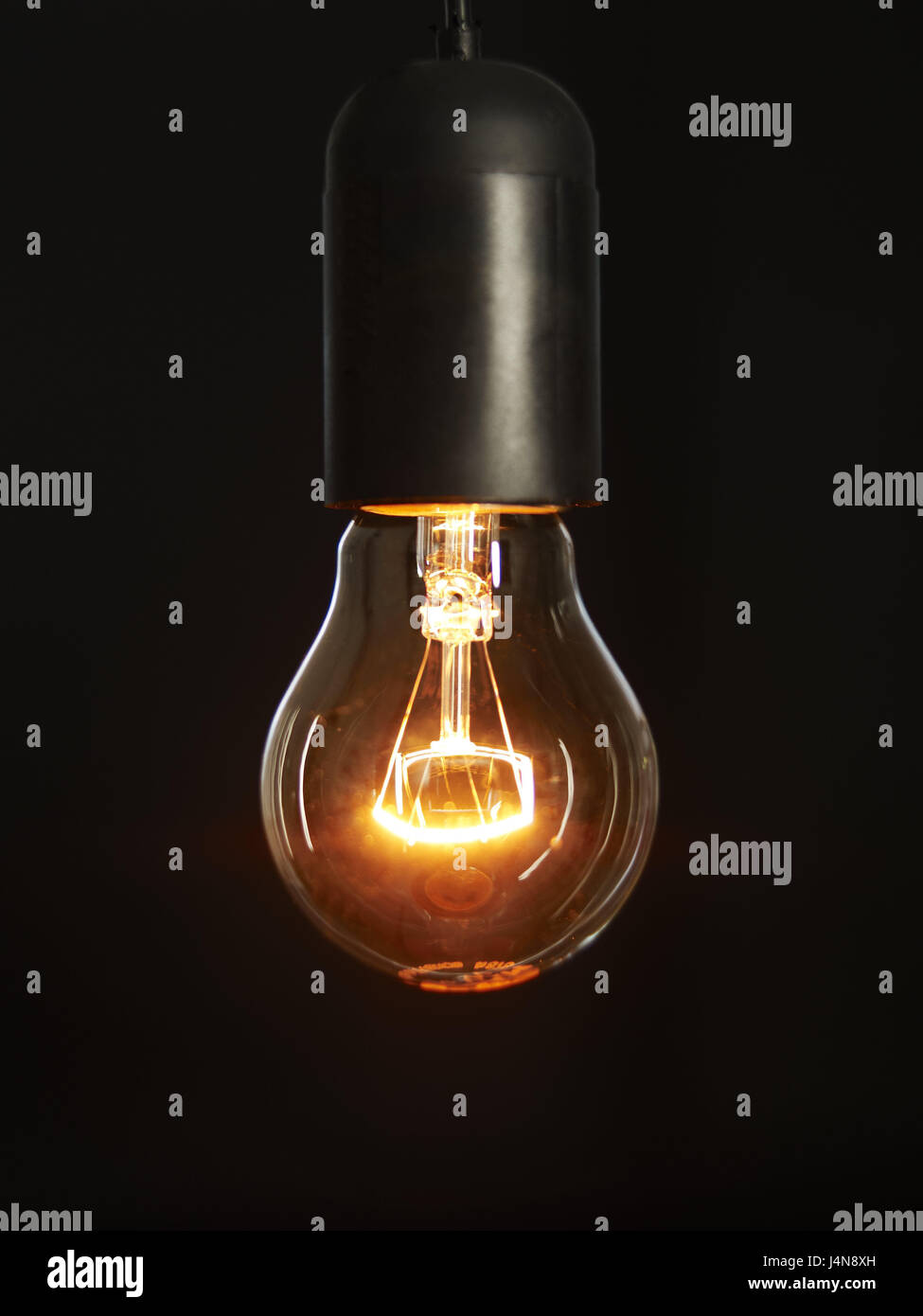 Light bulb, blast, background black, lamps, light, shine, brightness ...