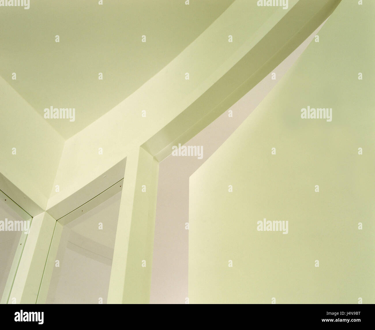 Flat, hall, walls, windows, room door, openly, detail, wall ...