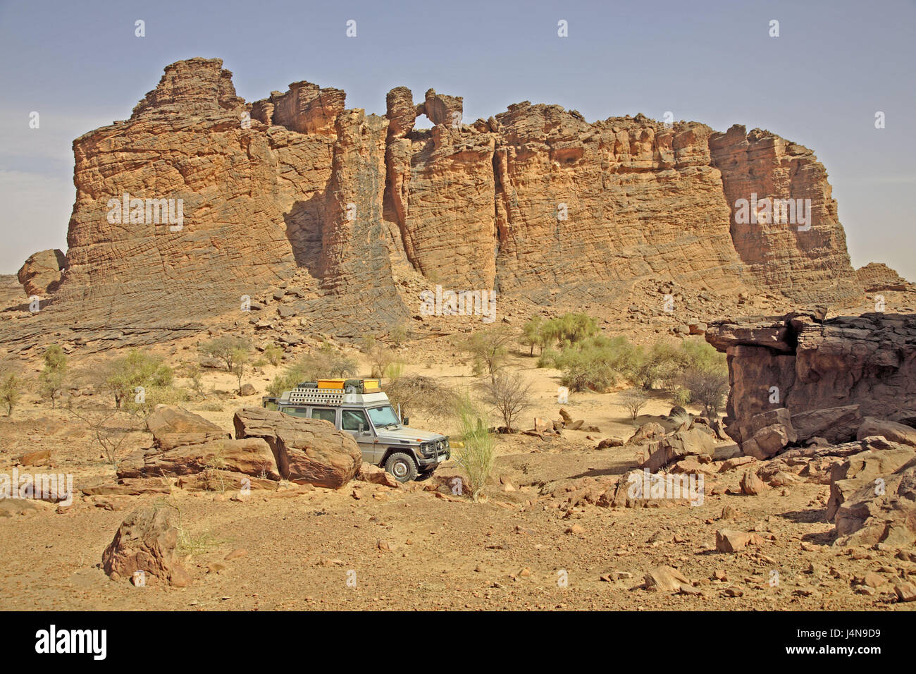West Africa, Mauritania, street of hope, mountain desert, cross-country ...