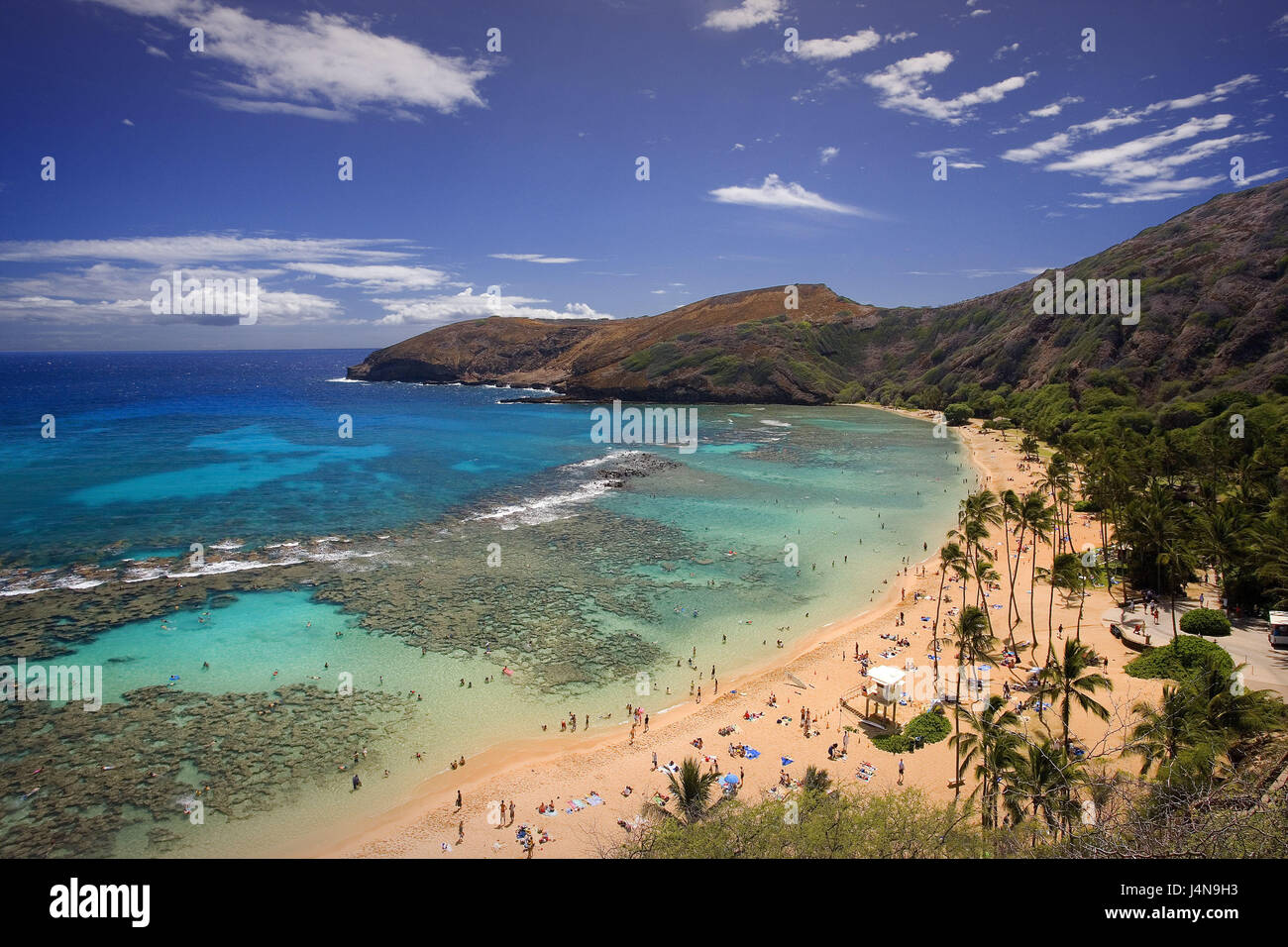 The USA, Hawaii, Oahu Iceland, Honolulu, Hanauma Bay, tourist, the ...
