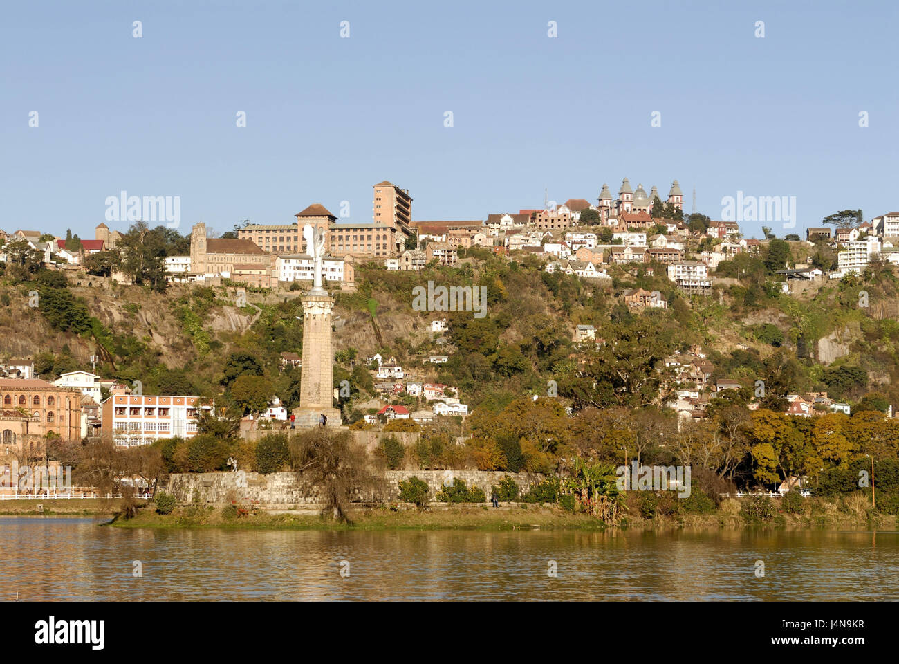 Anosy lake, Antananarivo, town view, Madagascar Stock Photo - Alamy