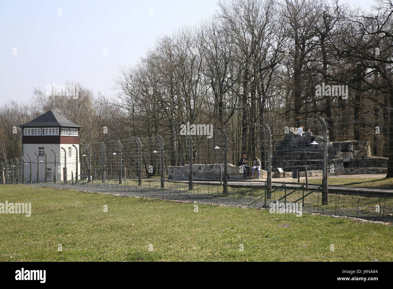 Germany, Thuringia, Weimar, concentration camp Buchenwald Stock Photo ...