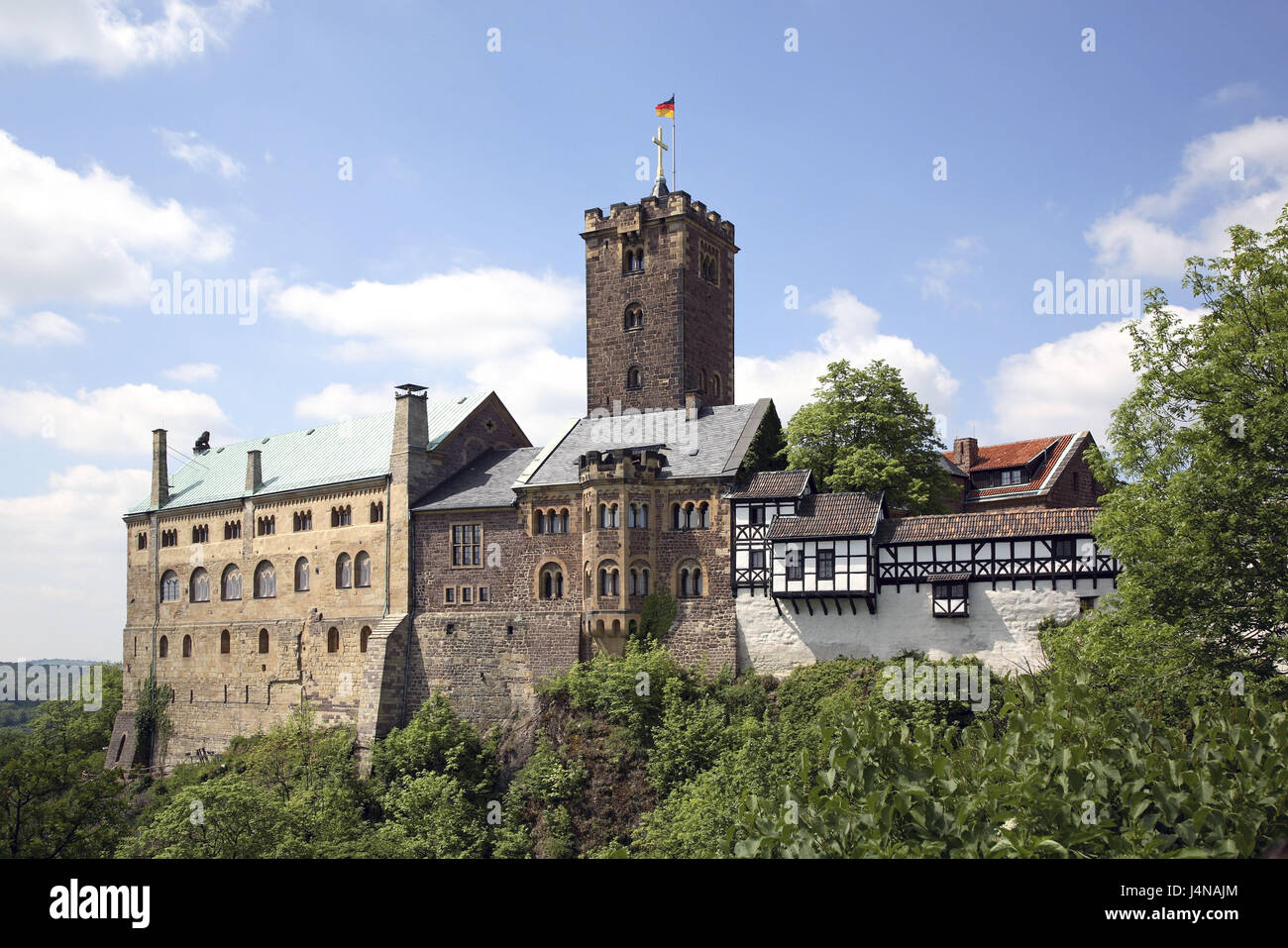 Germany, Thuringia, Eisenach, Wartburg Stock Photo - Alamy