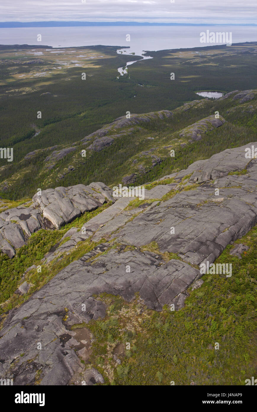 Canada, Labrador, Mealy Mountains, mountain landscape, view Stock Photo ...