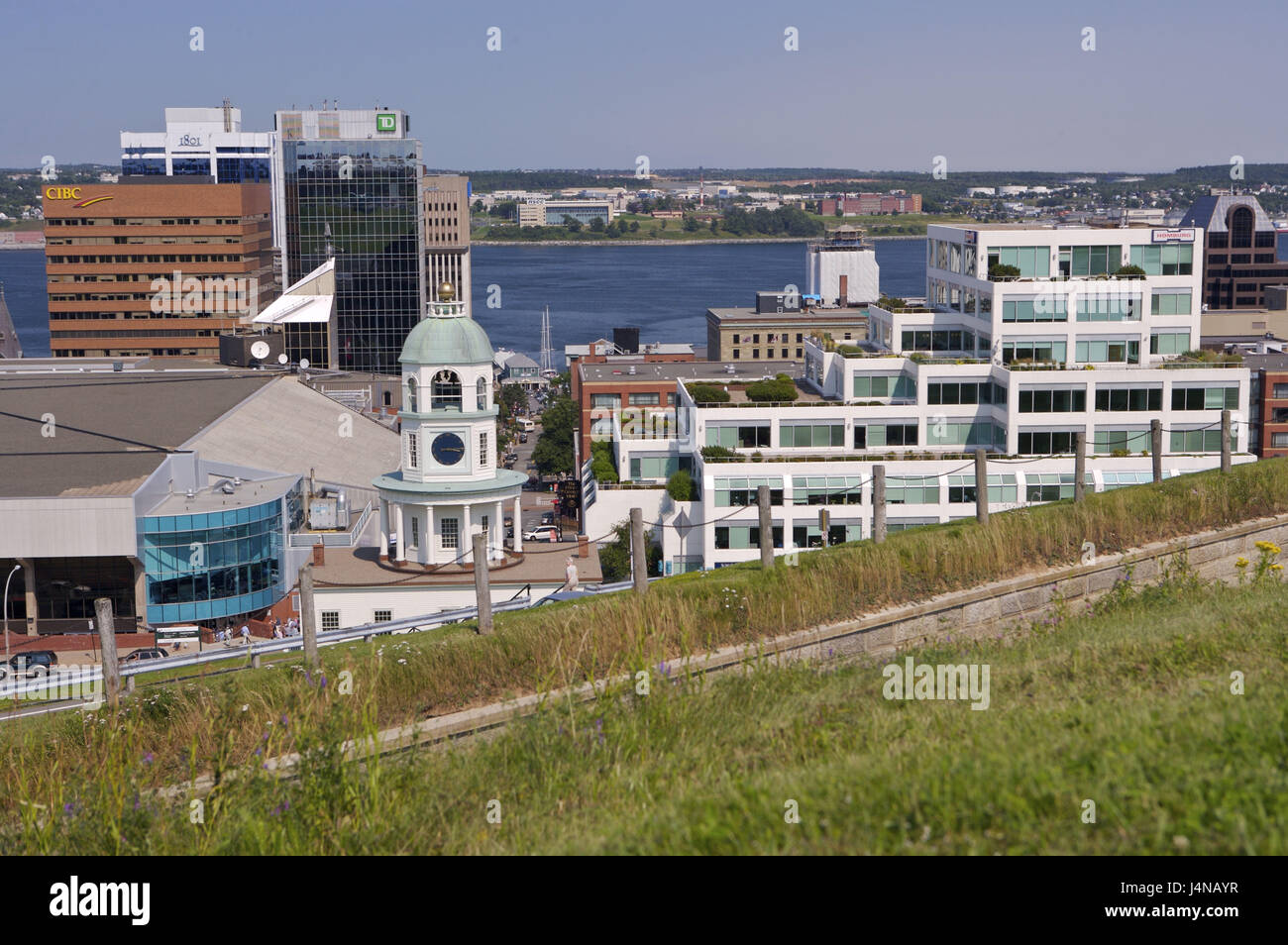 Halifax citadel clock tower hi-res stock photography and images - Alamy