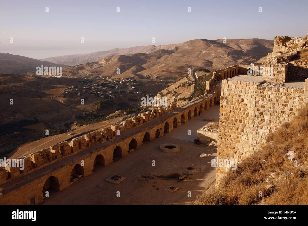 The Middle East, Jordan, Karak, fortification Stock Photo - Alamy