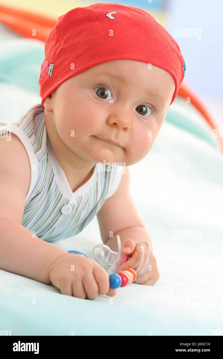 Baby, portrait, 5 months Stock Photo - Alamy
