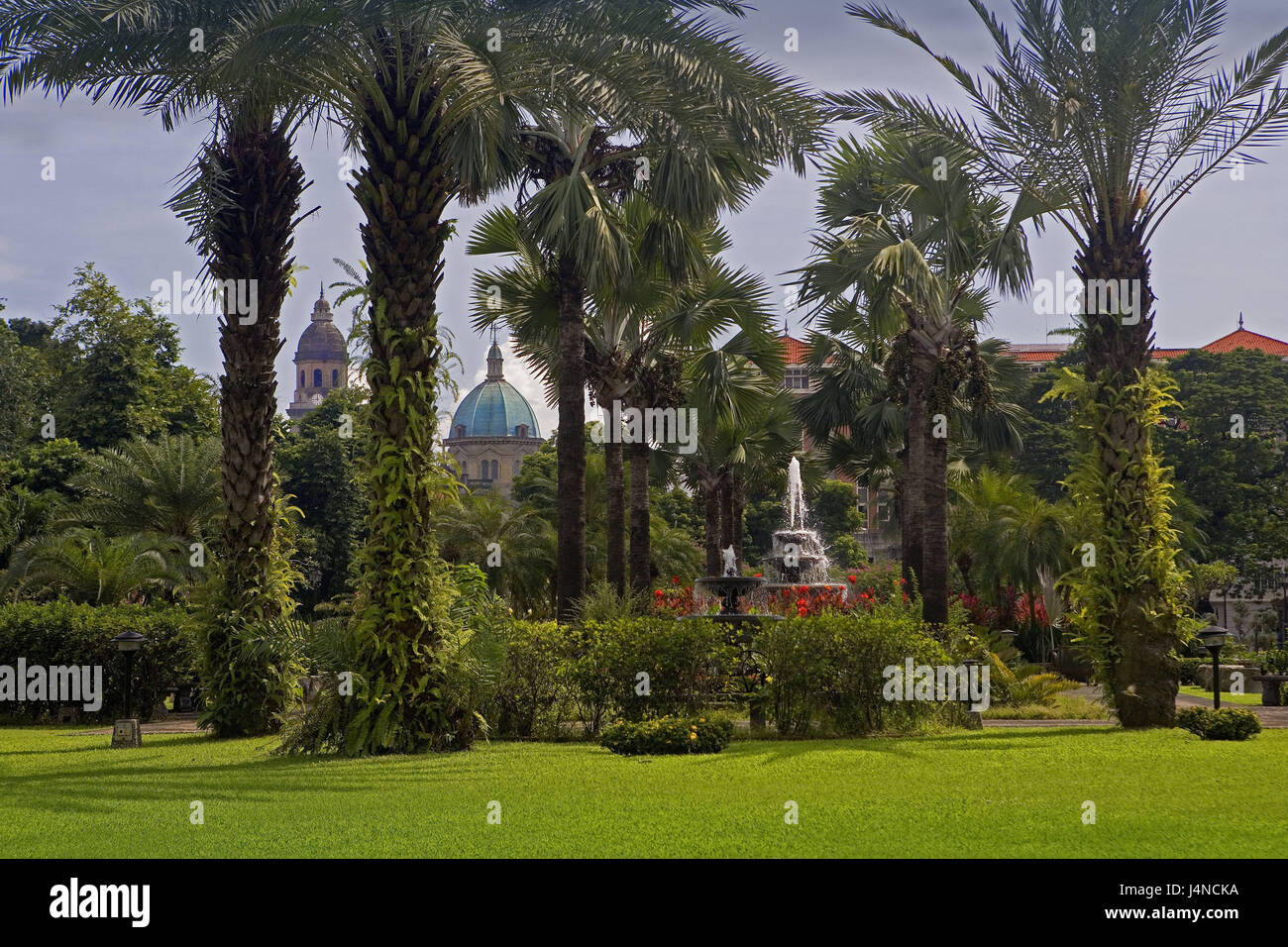 The Philippines, island Luzon, Manila, Intramuros District, park, Asia ...