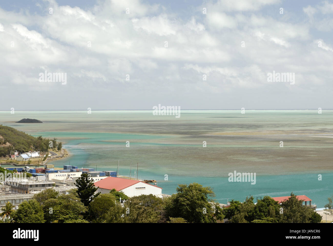 Port Mathurin, sea, Ile Rodrigues, Mauritius Stock Photo - Alamy