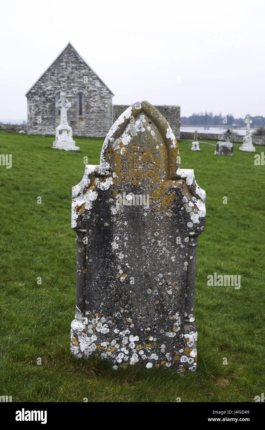 Ireland, Clonmacnoise, cemetery, tombs Stock Photo - Alamy