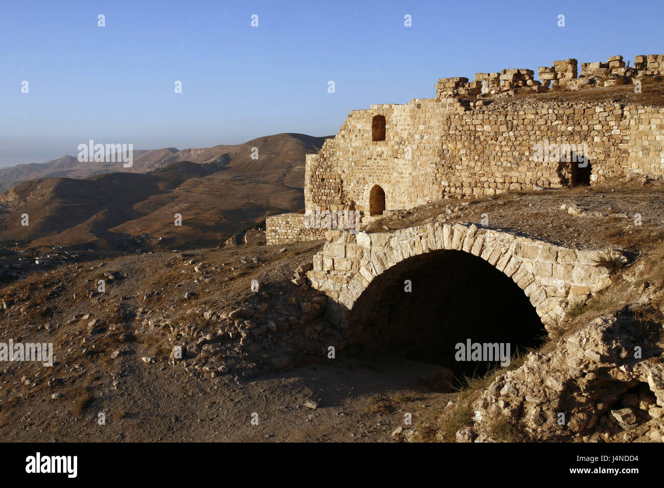 The Middle East, Jordan, Karak, fortification Stock Photo - Alamy