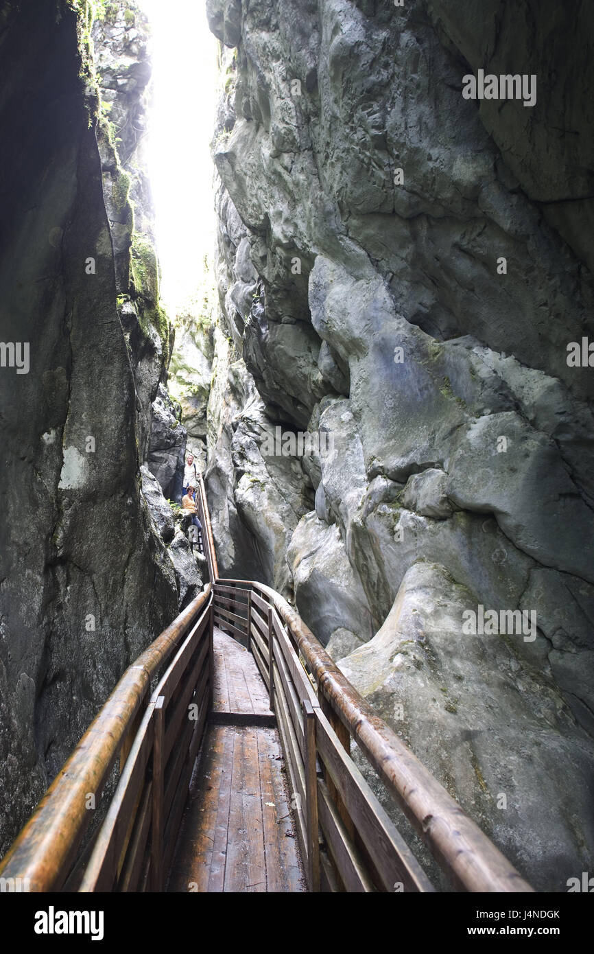 Austria, Reith with toads, Innersbachklamm, tourists, Reith, toads ...