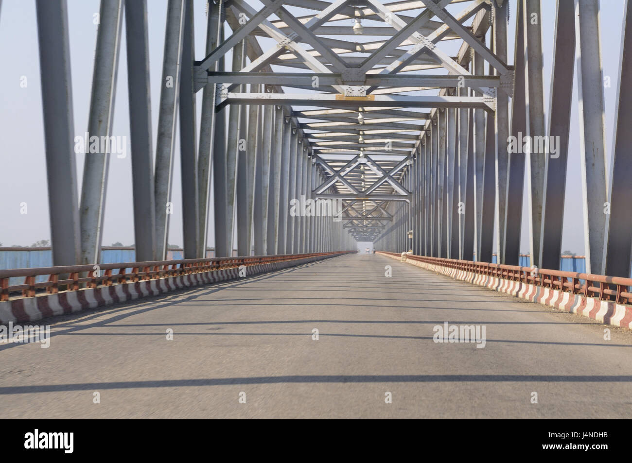 Bridge, Ayeyarwaddy, Myanmar Stock Photo - Alamy
