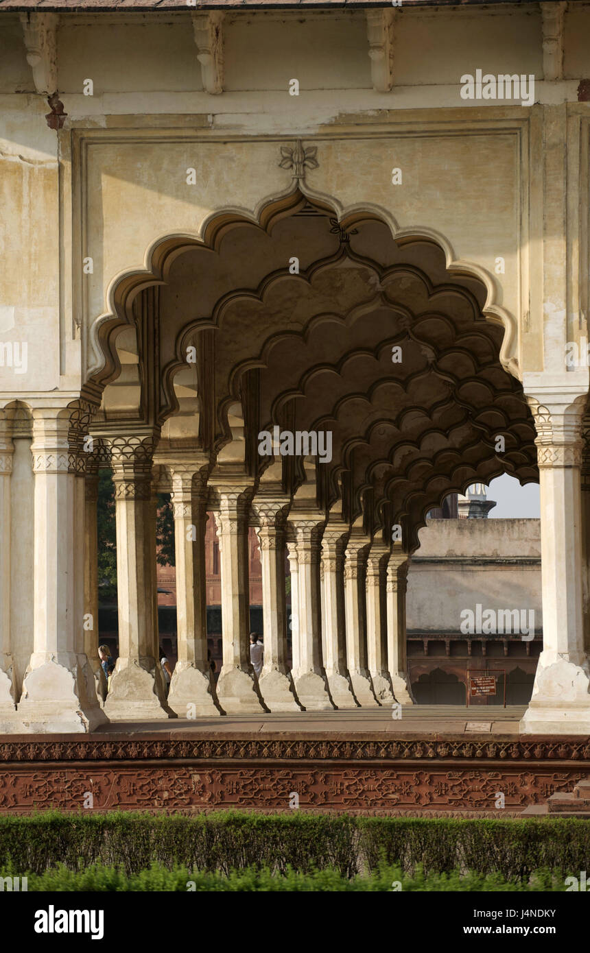 India, Uttar Pradesh, Agra, Red fort, Diwan-I-Khas Stock Photo - Alamy