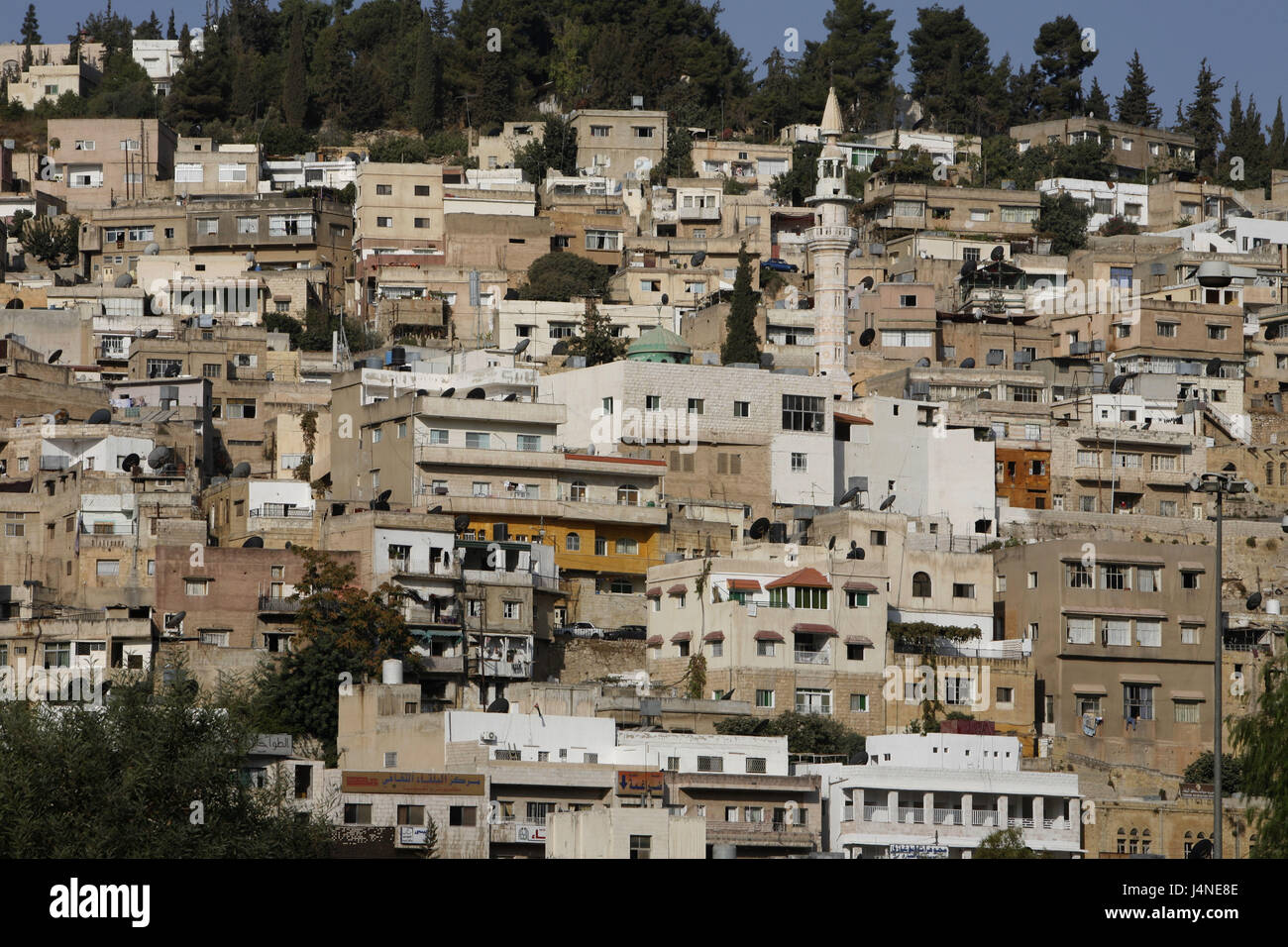 The Middle East, Jordan, Salt, town view Stock Photo - Alamy