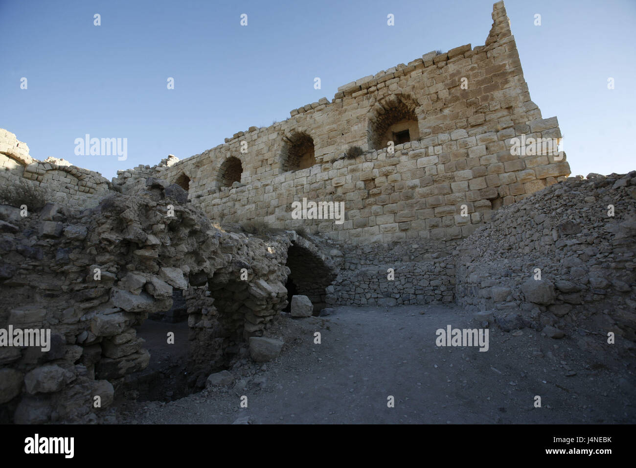 The Middle East, Jordan, Karak, fortification Stock Photo - Alamy