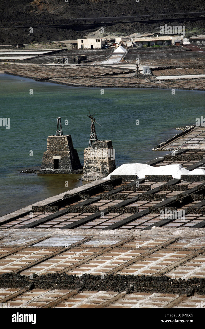 Lanzarote saltworks hi-res stock photography and images - Alamy