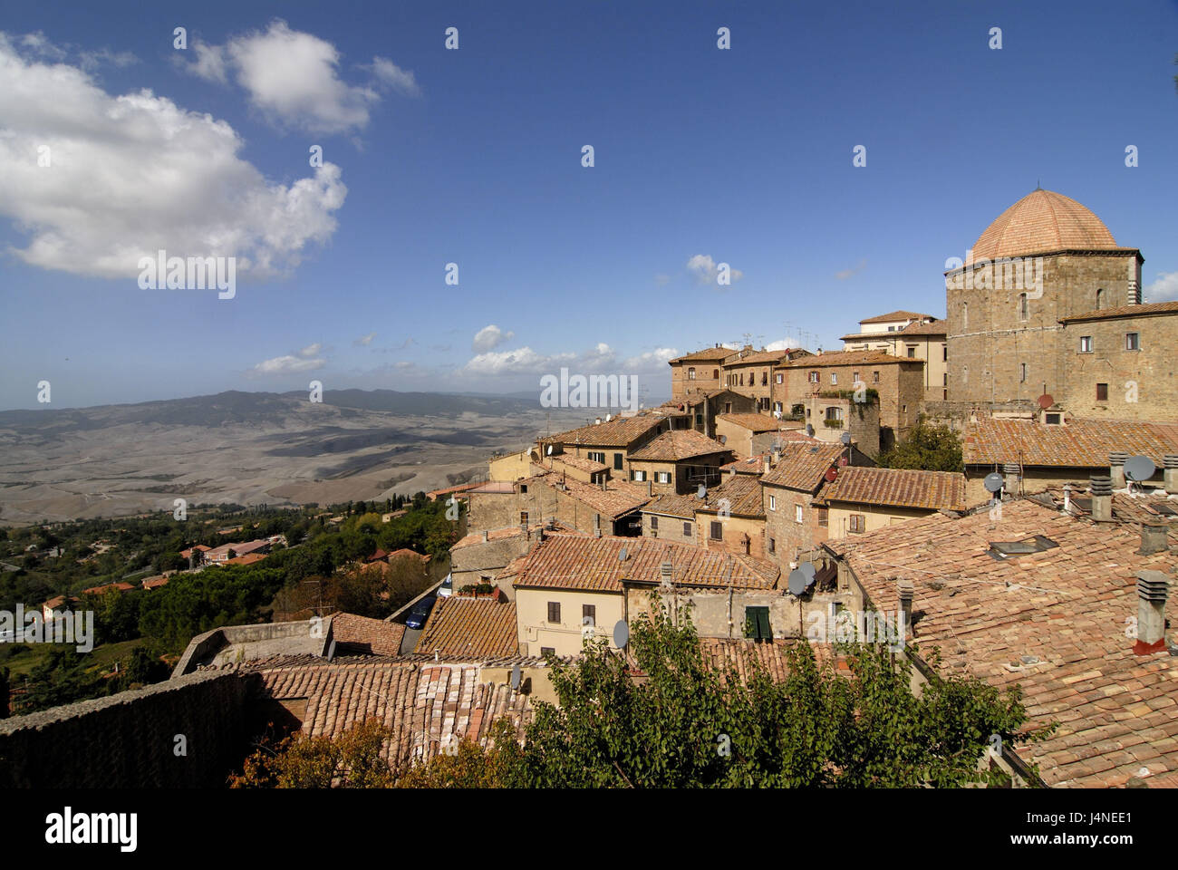Italy, Tuscany, Volterra, town view Stock Photo - Alamy