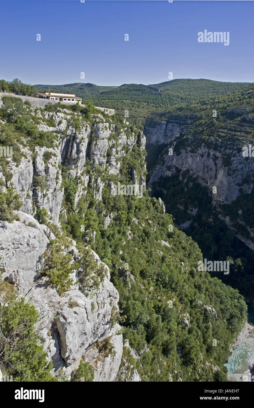 France, Provence, Verdonschlucht, scenery, house Stock Photo - Alamy