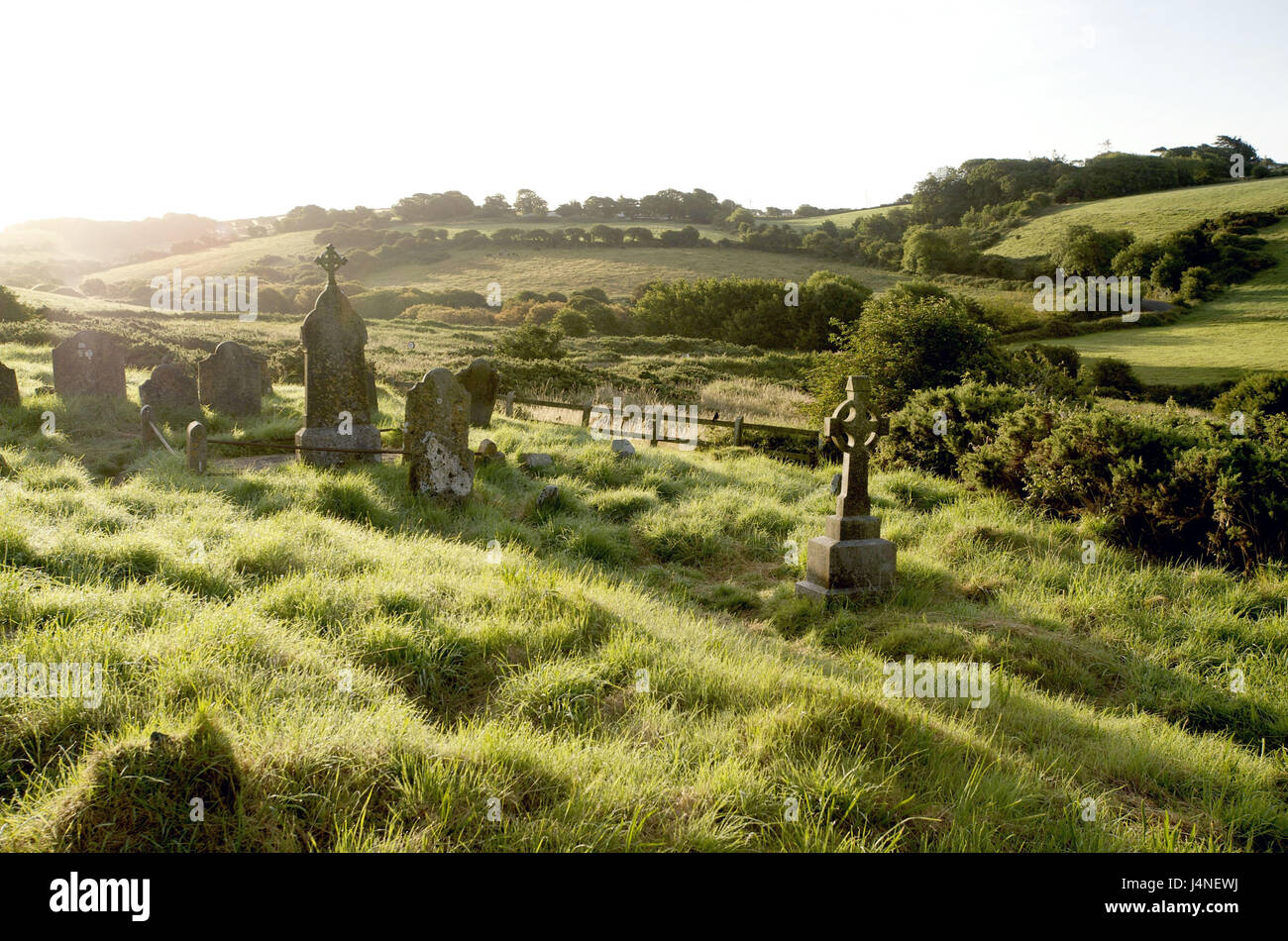 Ireland, Munster, Cork county, Kinsale, old cemetery Stock Photo - Alamy