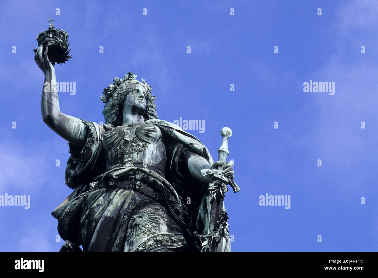 Germany, rough home, copse monument, Germania Stock Photo - Alamy