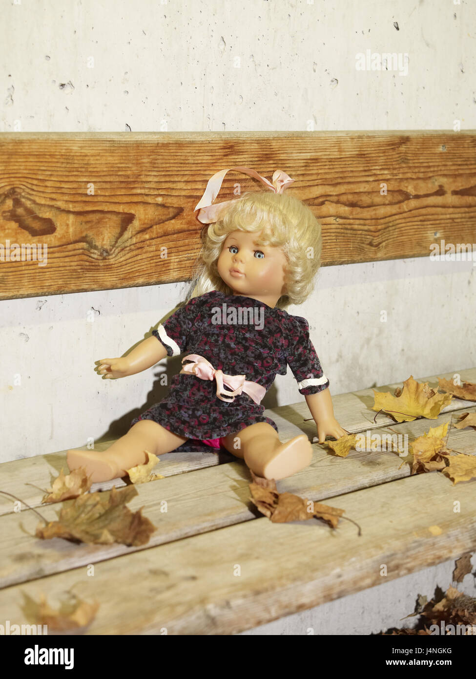 Doll seated hi-res stock photography and images - Alamy