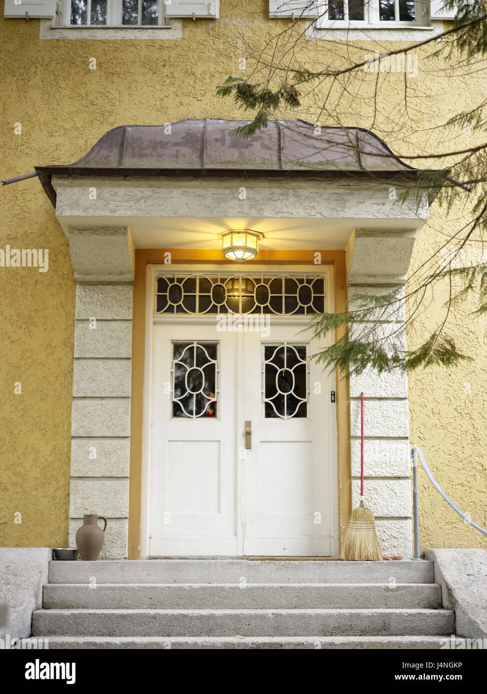 Front door, outside Stock Photo - Alamy