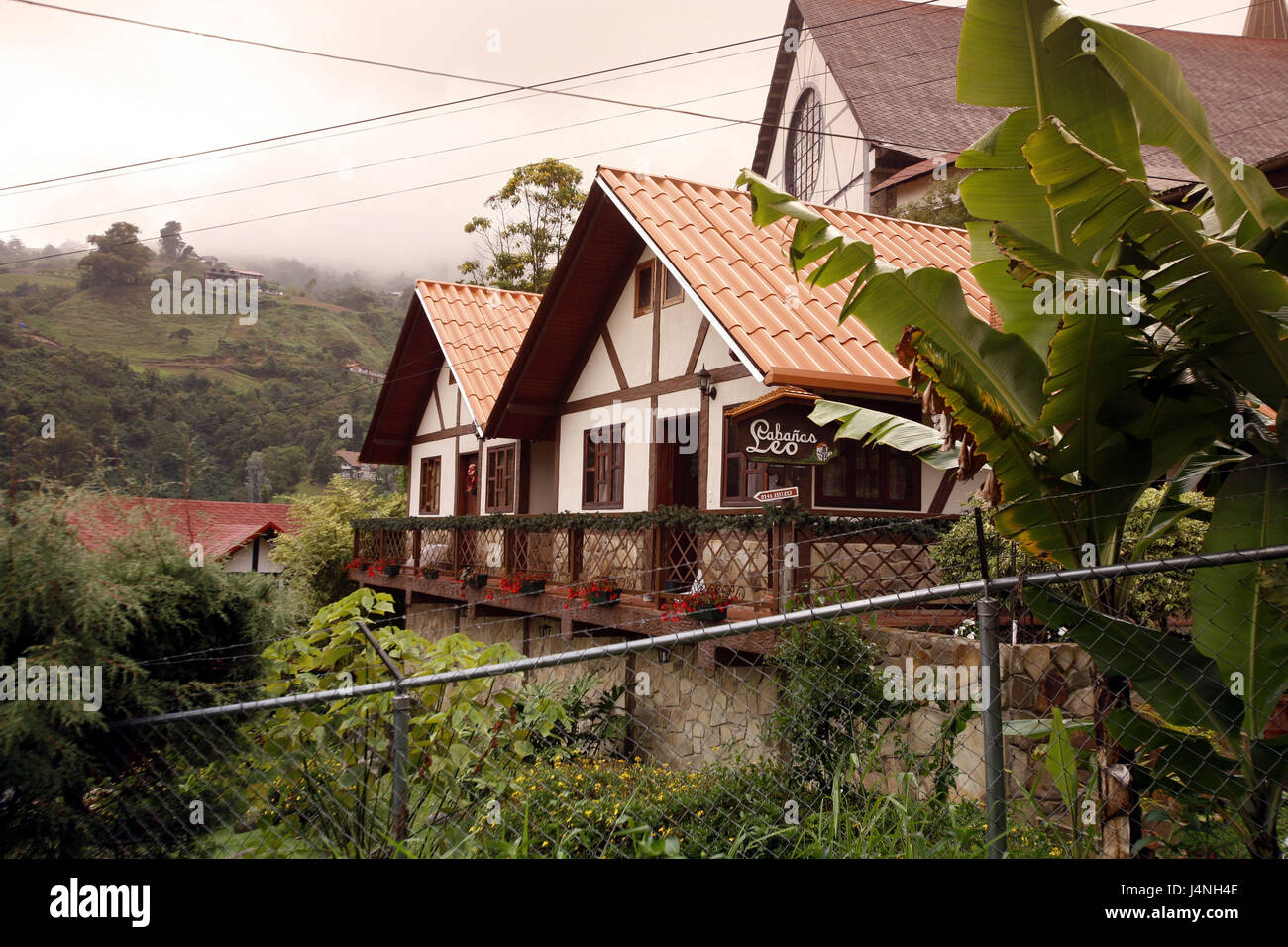 Venezuela, Colonia Tovar, German colony, houses Stock Photo - Alamy