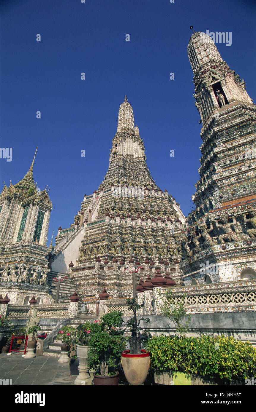 Thailand, Bangkok, Wat Arun, Temple of Dawn Stock Photo - Alamy