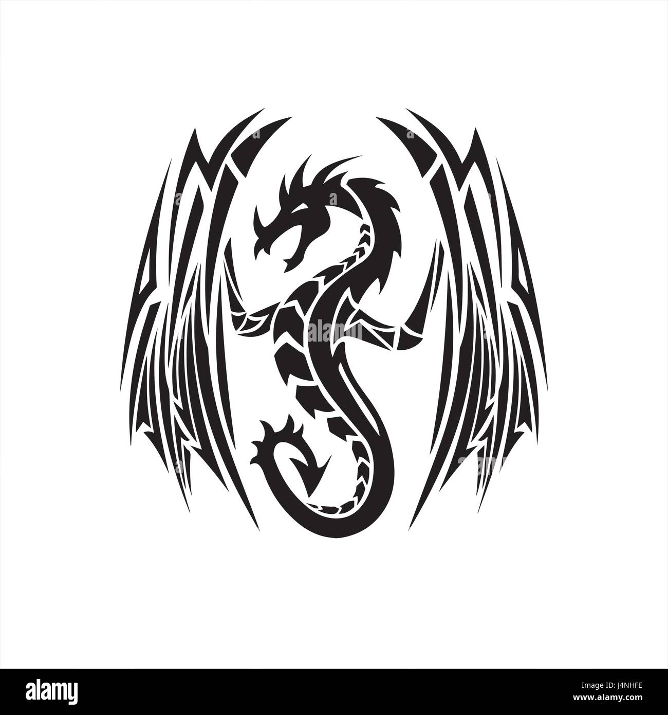 Big tattoo Stock Vector Images - Alamy